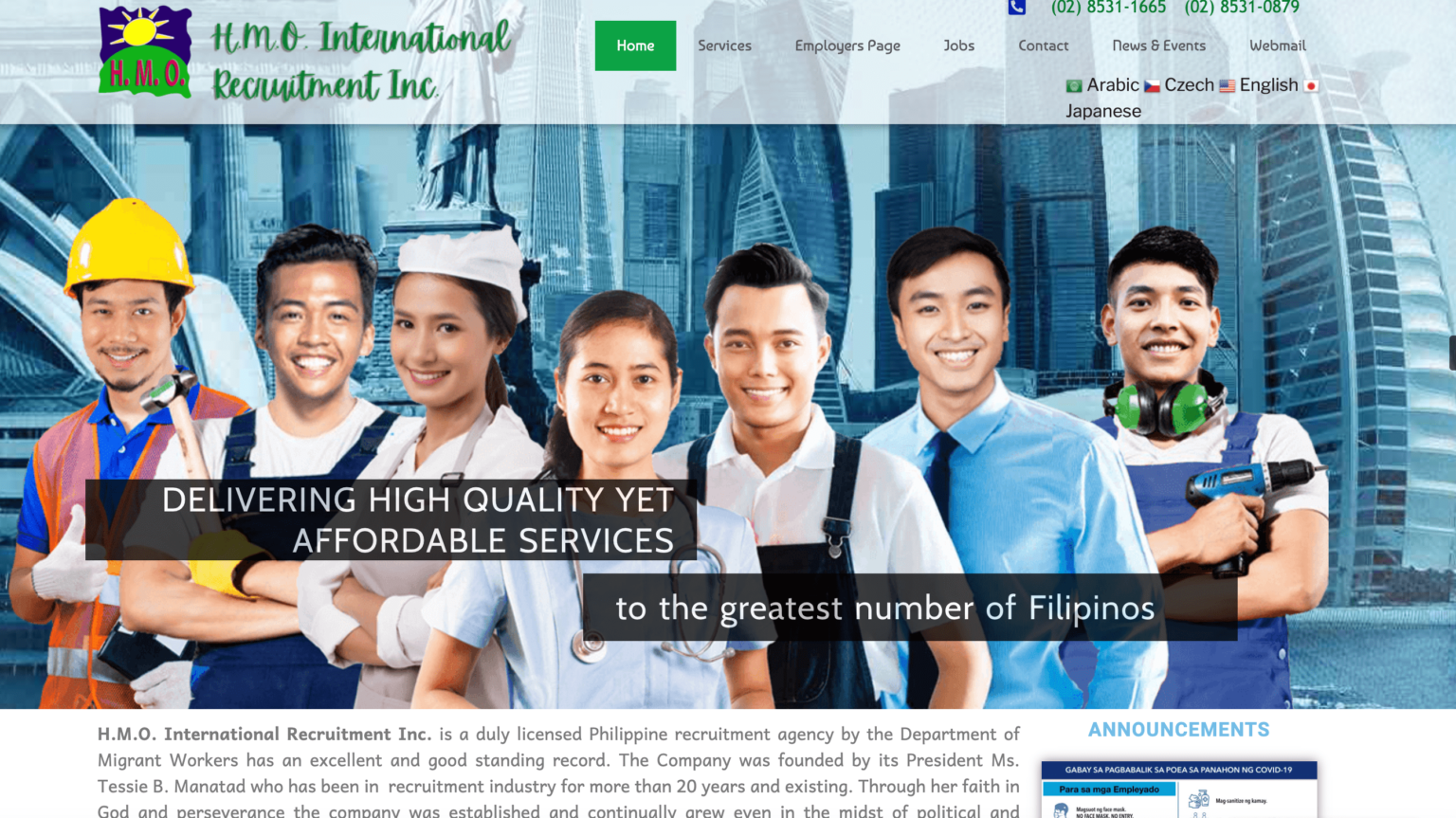 Top 10 Recruitment Agencies in Manila, Philippines in 2024